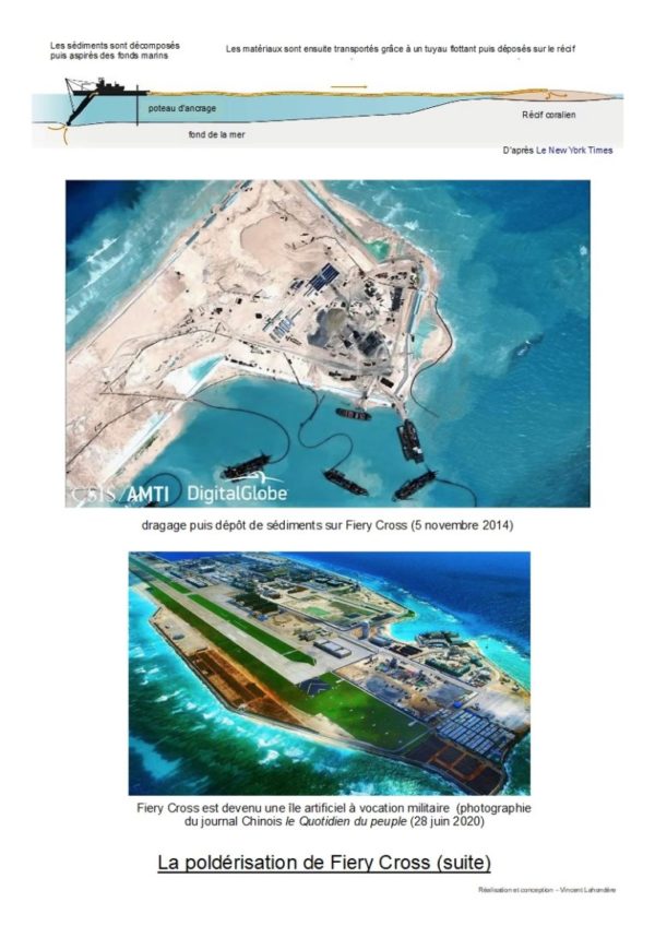 La poldérisation de Fiery Cross (Iles Spratleys) (Deuxième partie ...